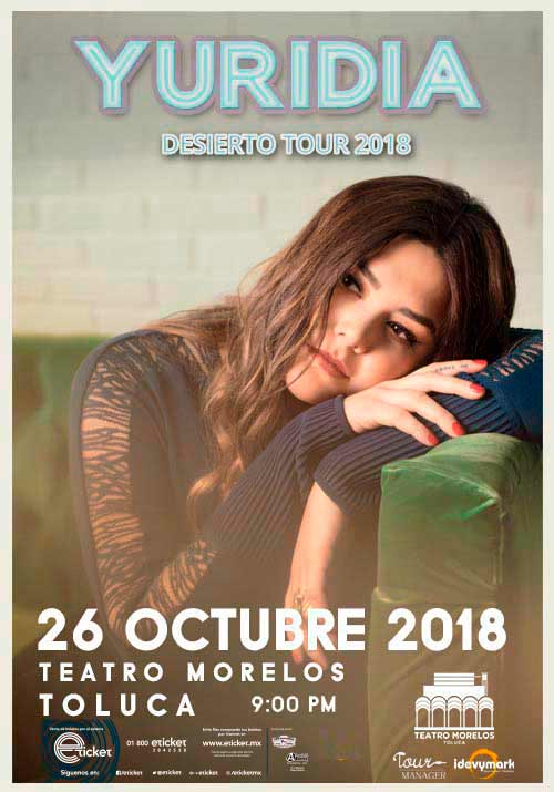 YURIDIA : Teatro Morelos : TOLUCA : Información del evento - Compra tus ...