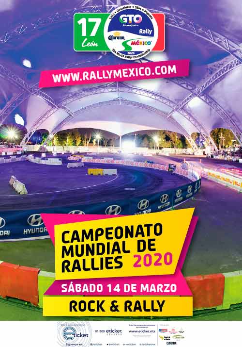 RALLY GUANAJUATO CORONA 2020 - ROCK & RALLY : Velaria de la Feria (León ...